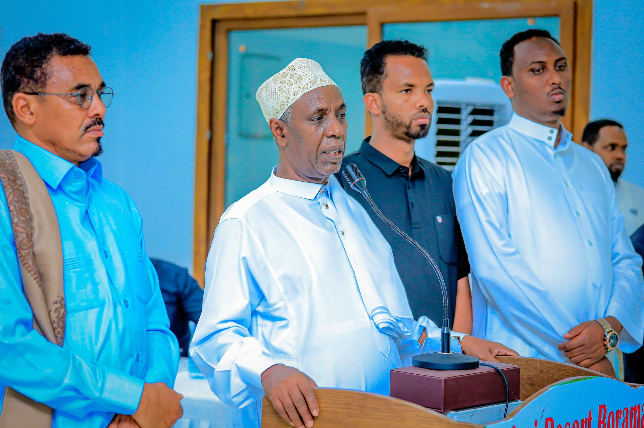 Madaxweyne Ku-xigeenka JSL oo kullan is xog-warreysi ah la yeeshay ... Madaxweyne Ku-xigeenka JSL oo kullan is xog-warreysi ah la yeeshay ...